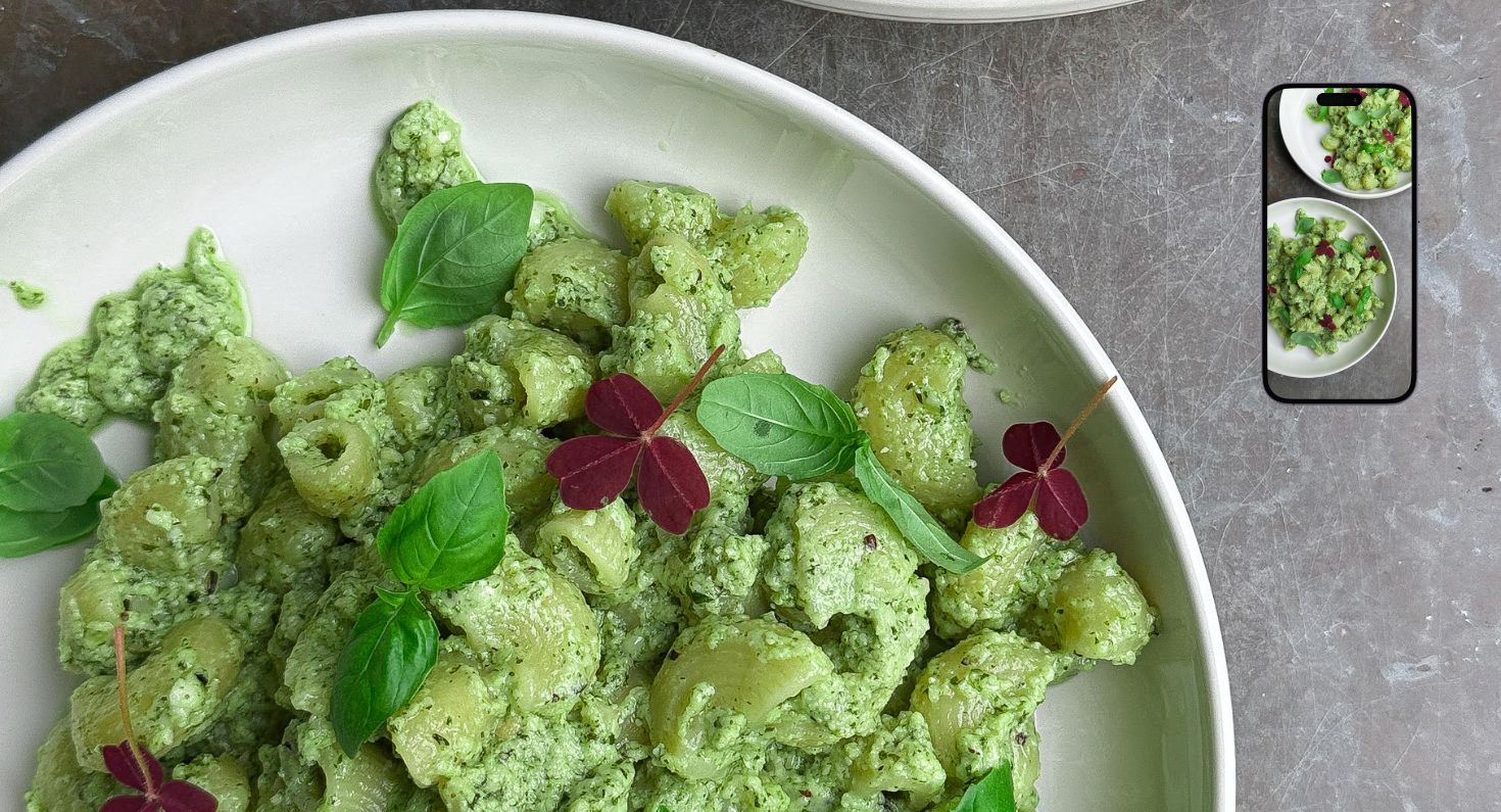 Basilika Pesto Pasta | OBH Nordica